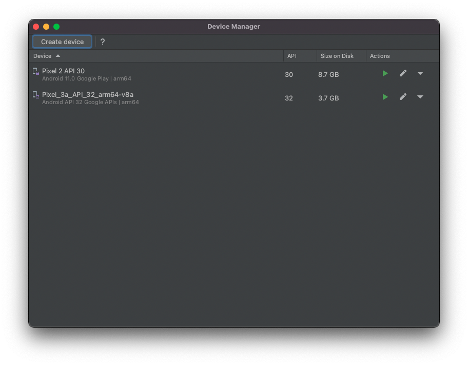 Android StudioのDevice Managerが起動しないときの対処法 | FIRE達成のフリーランスエンジニアブログ